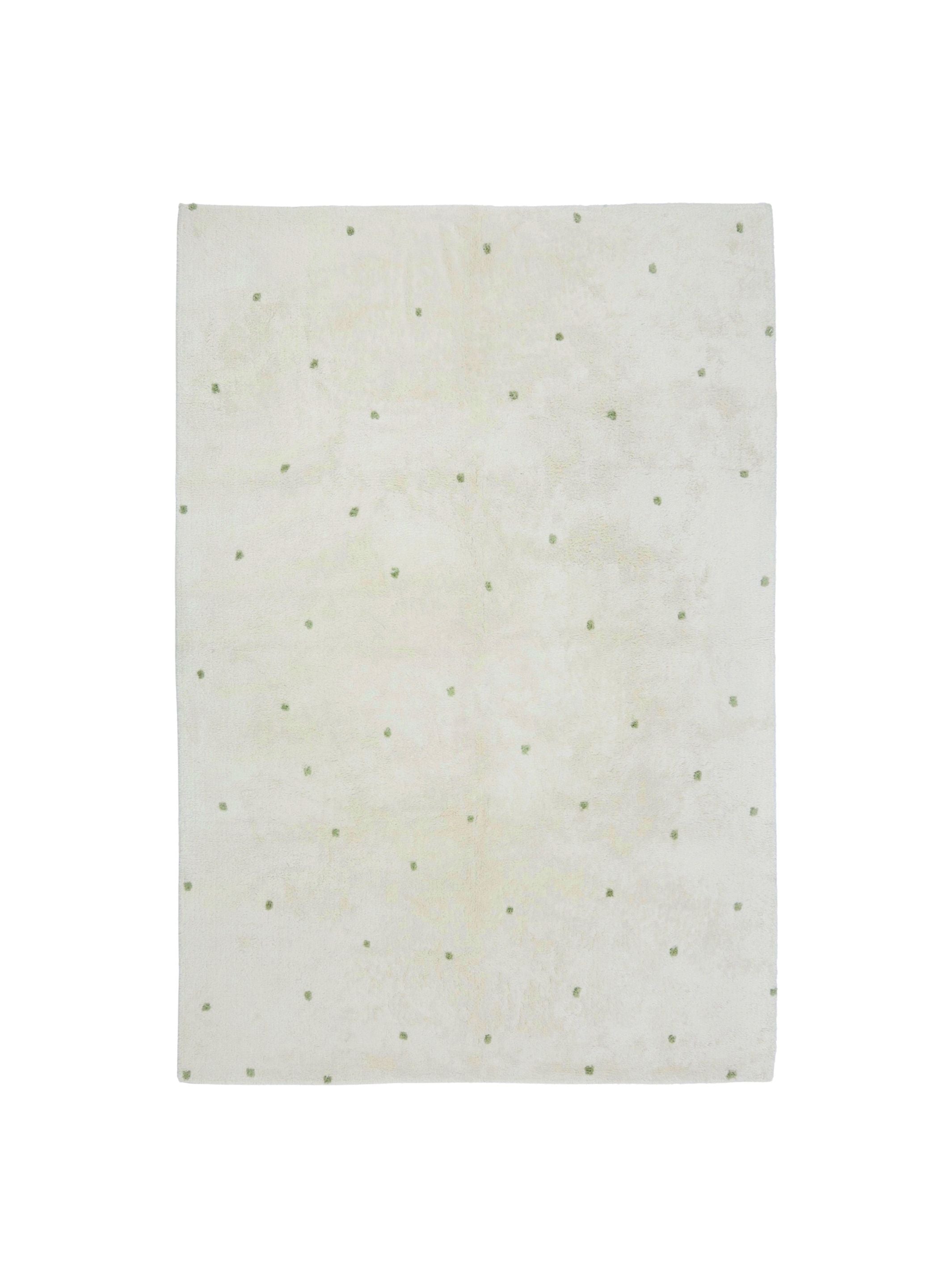 Sage Green Dot Rug – Hunter & Nomad